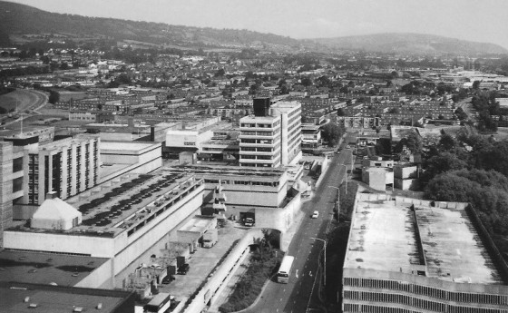 Old postcards of Cwmbran. Yes, Cwmbran used to have its own postcards ...