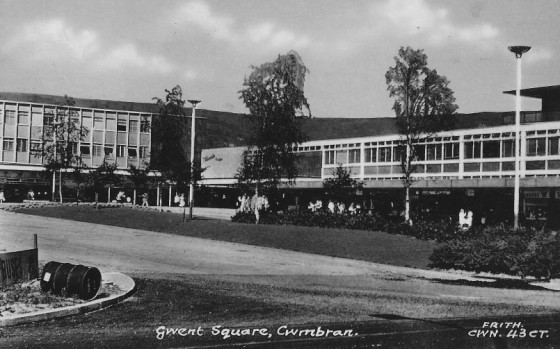 Old postcards of Cwmbran. Yes, Cwmbran used to have its own postcards ...