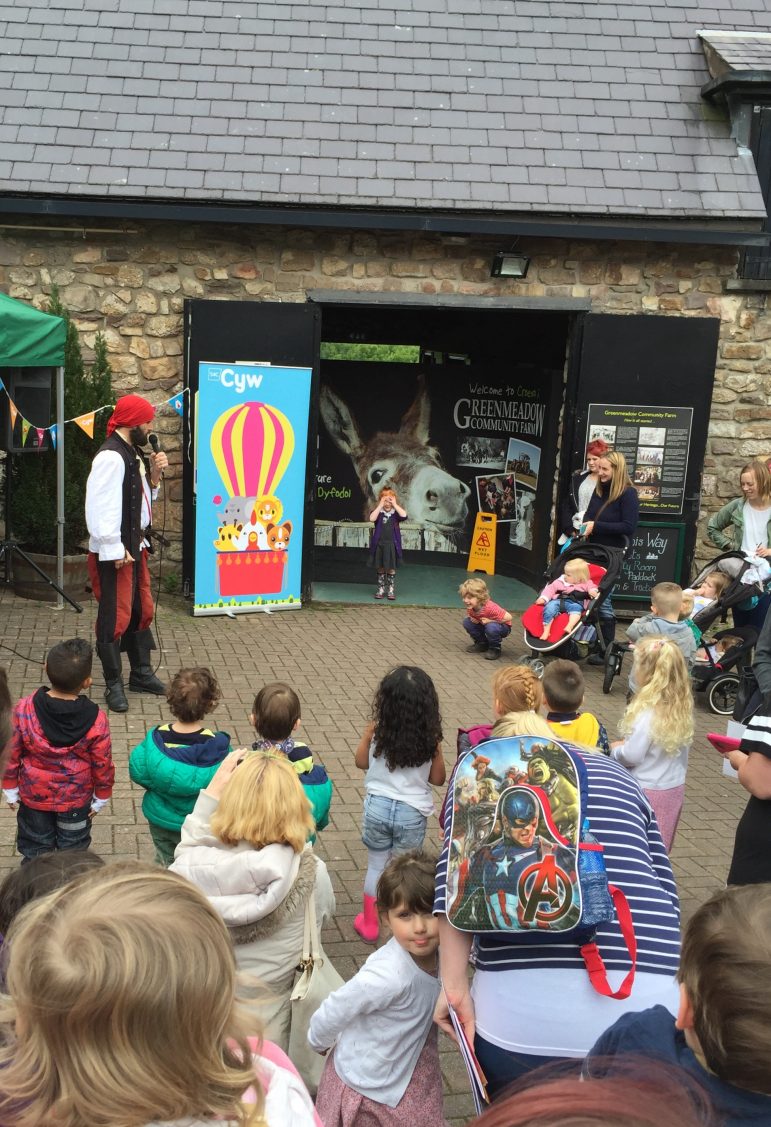 Pirate spotted at Greenmeadow Community Farm in Cwmbran - Cwmbranlife