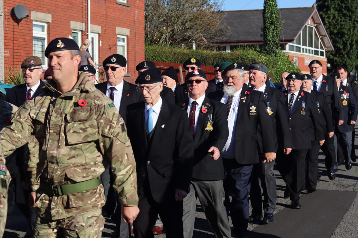 Video and photos from today's Remembrance Day parade in Cwmbran Park ...