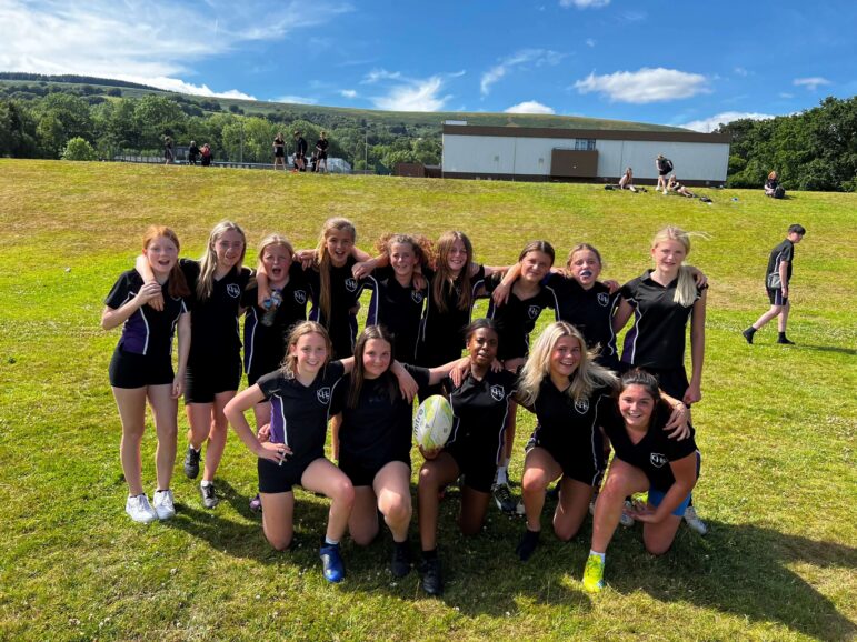 Meet Cwmbran High School's first girls' rugby team - Cwmbranlife